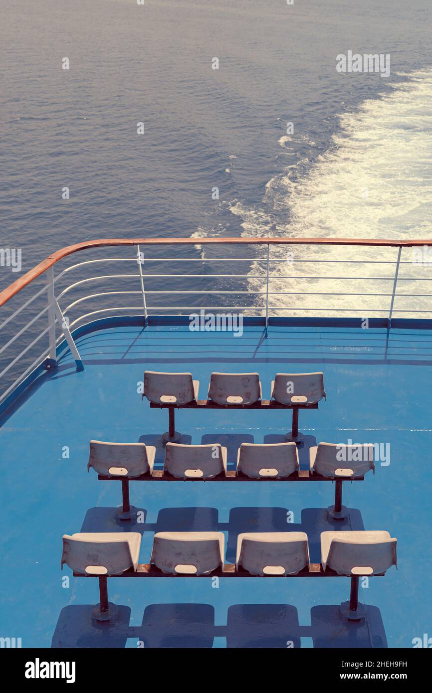 Deck Ferry Wake High Resolution Stock Photography and Images - Alamy