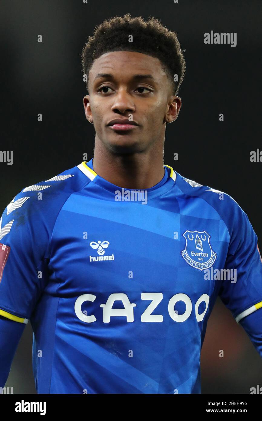 DEMARAI GRAY, EVERTON FC, 2022 Stock Photo - Alamy