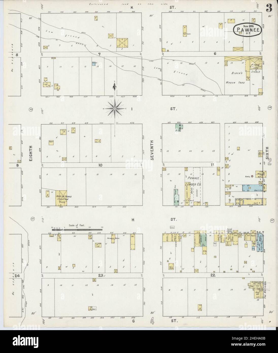Map of pawnee hi-res stock photography and images - Alamy