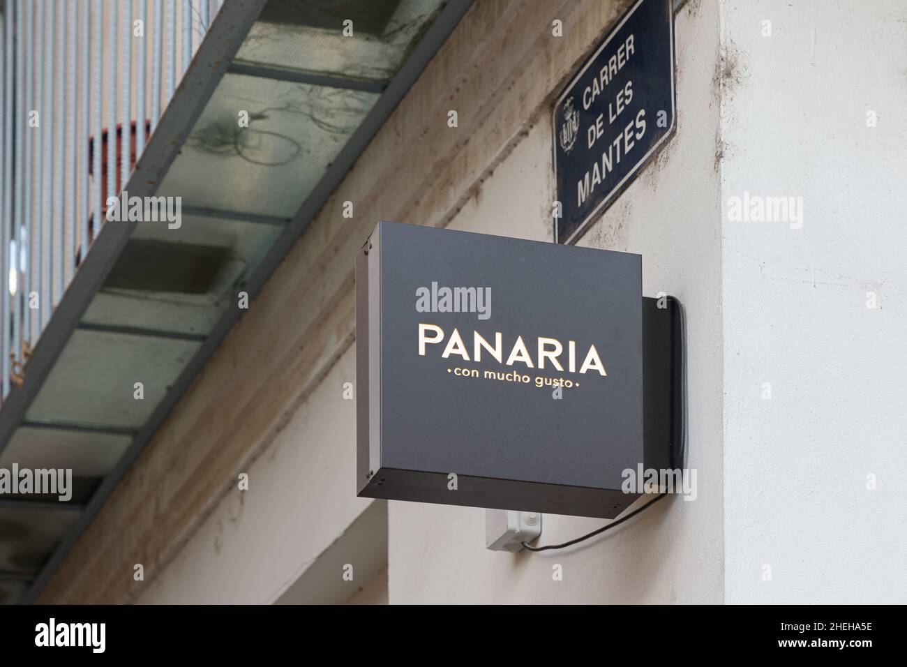 VALENCIA, SPAIN - JANUARY 10, 2022: Panaria is a Spanish chain of ...