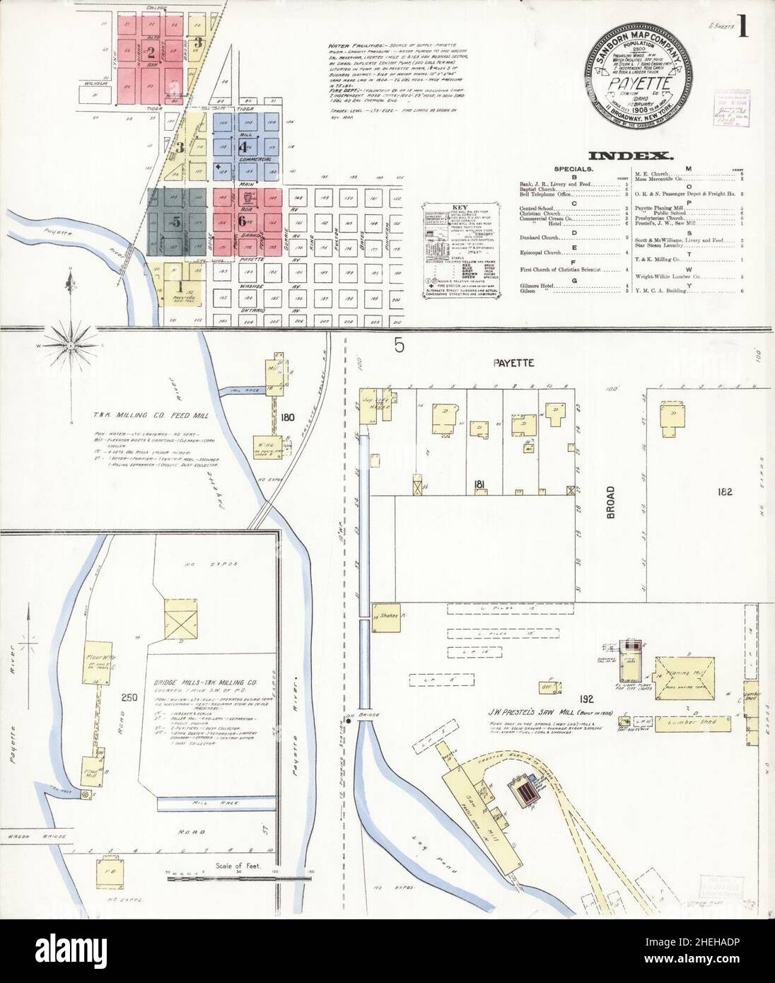 Map of payette hi-res stock photography and images - Alamy