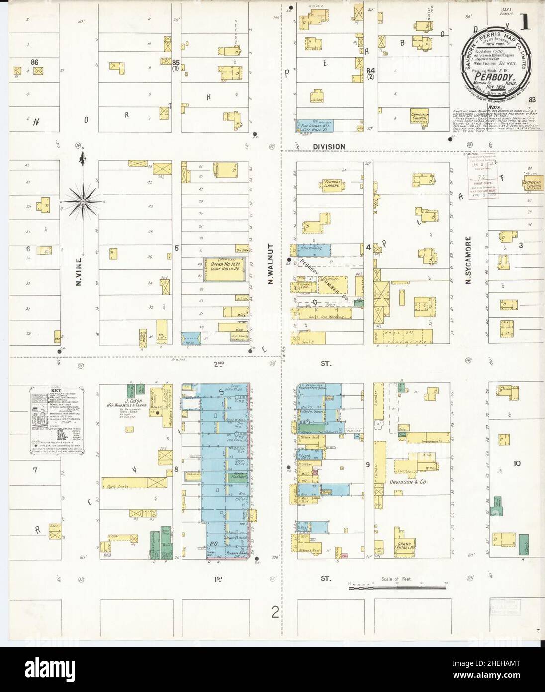 Map of peabody hi-res stock photography and images - Alamy