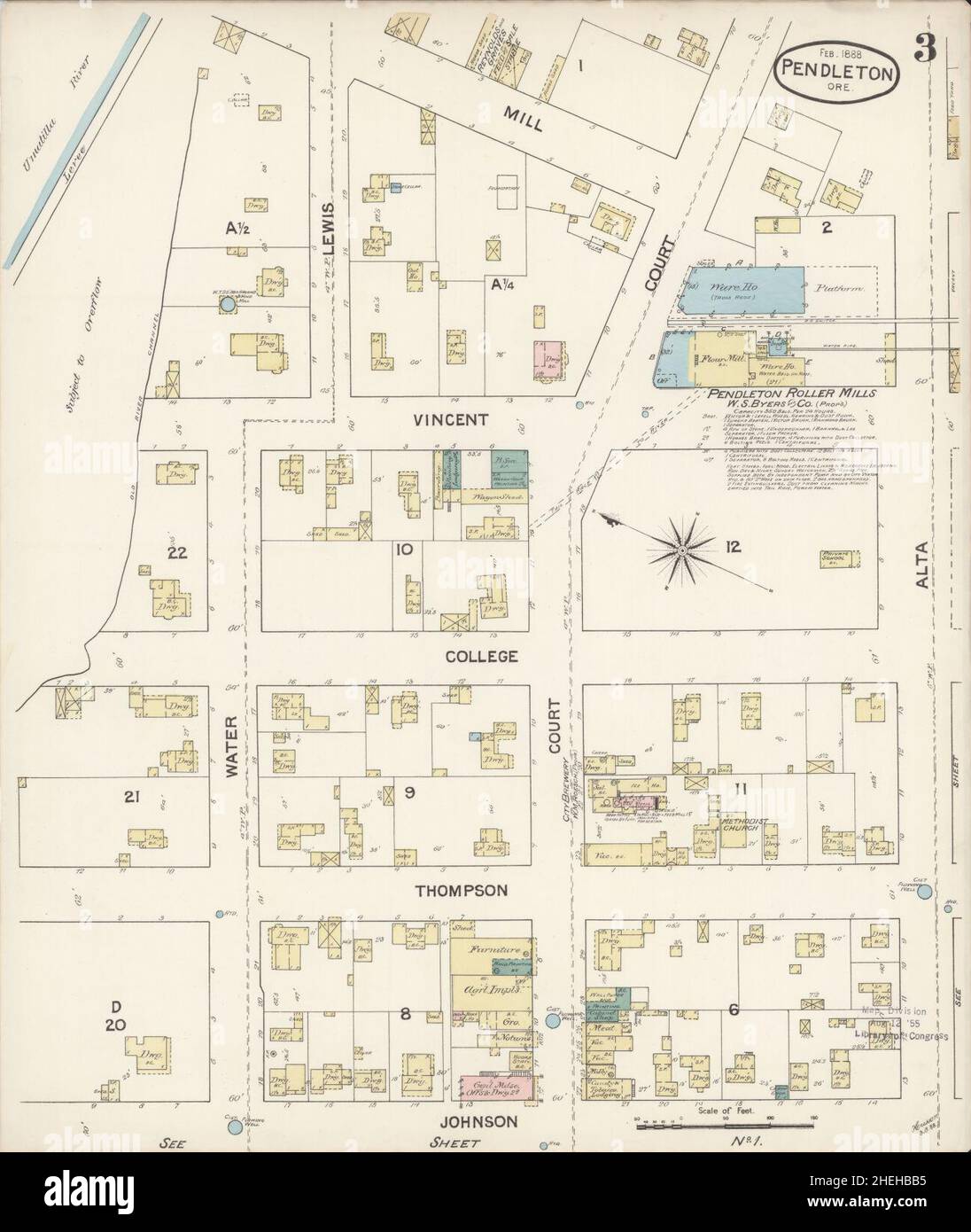 Pendleton county map hi-res stock photography and images - Alamy