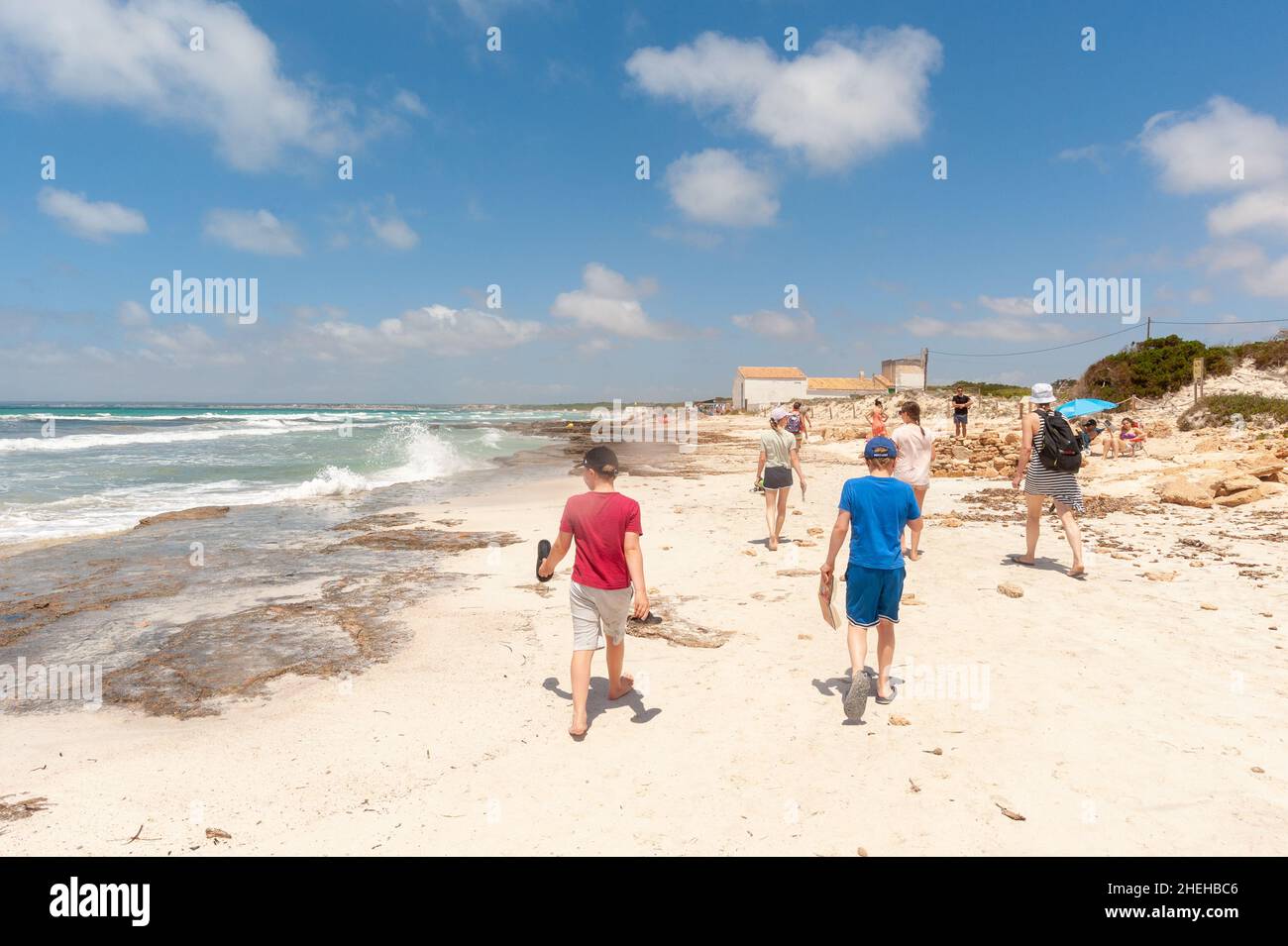 Es trenc beach, Mallorca, Spain Stock Photo - Alamy