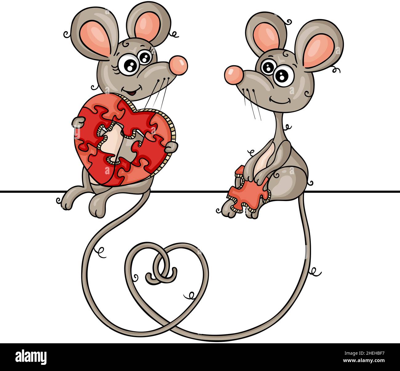 Cute mouse drawing animal vector hi-res stock photography and images ...