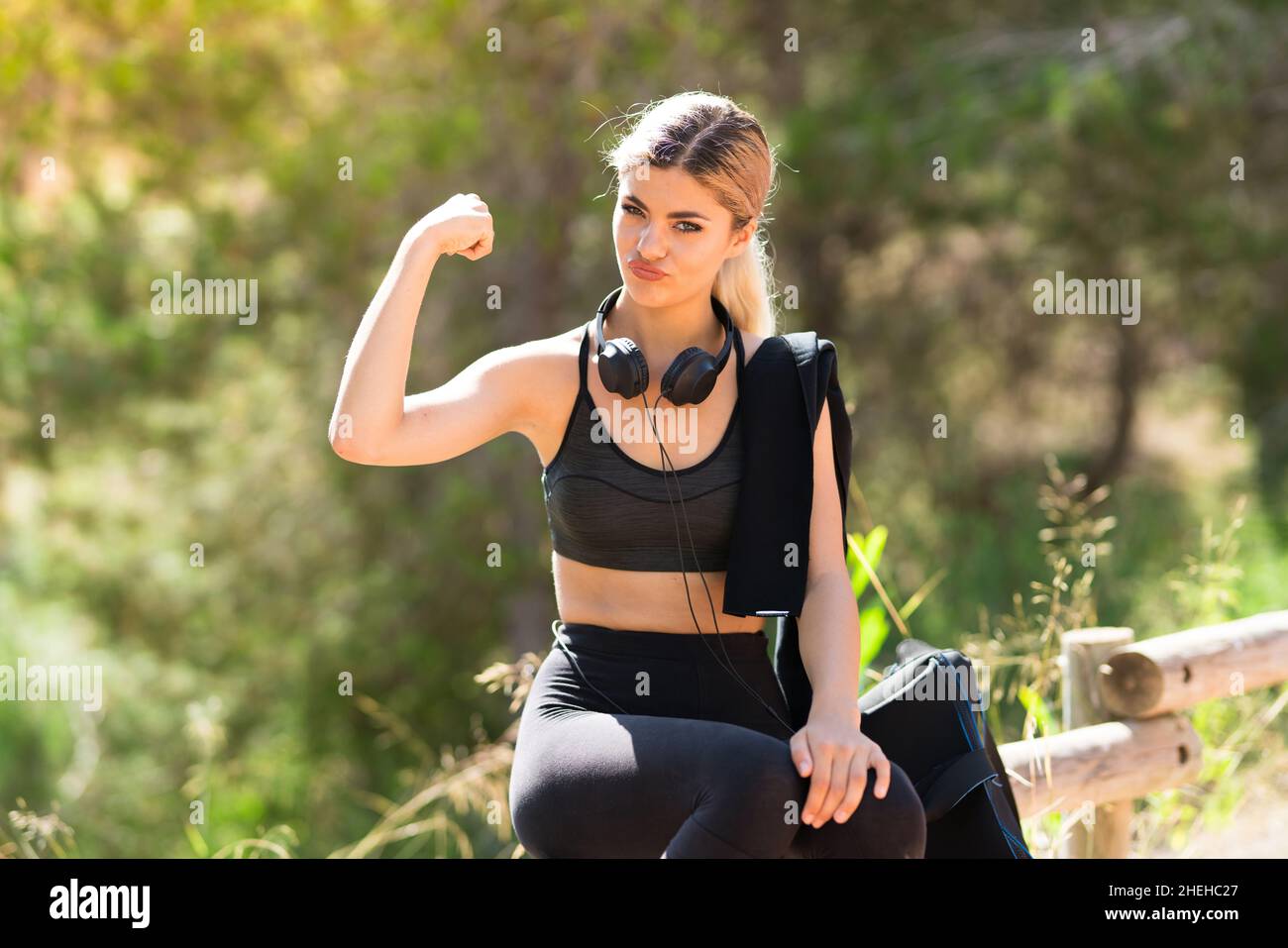 Strong teenager hi-res stock photography and images - Alamy