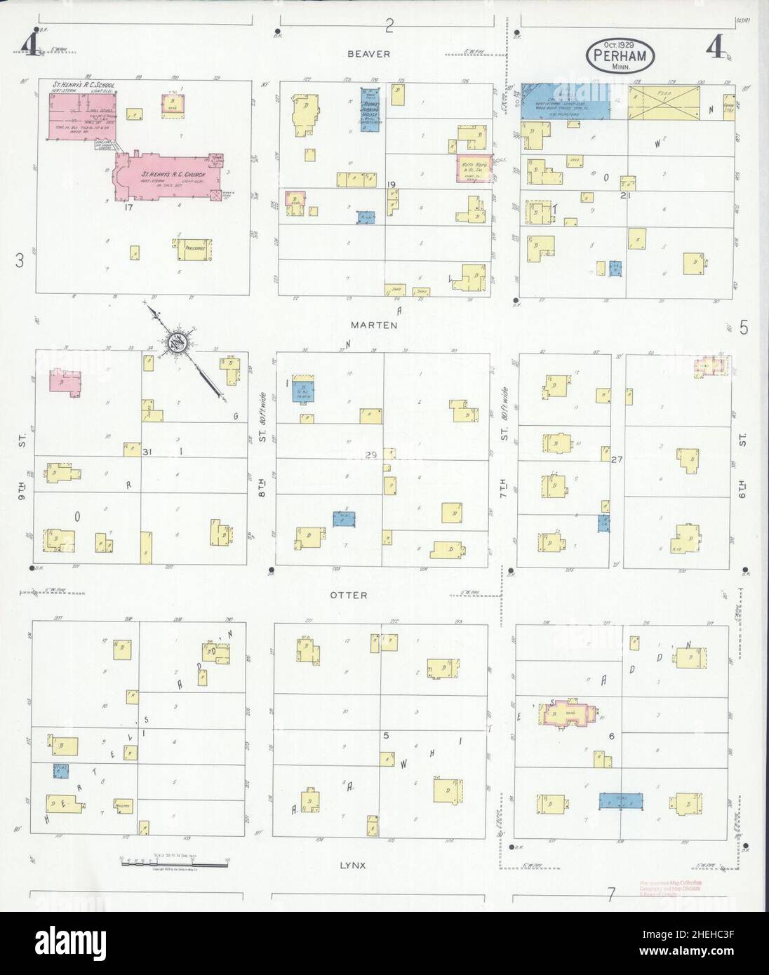 Map of perham hi-res stock photography and images - Alamy