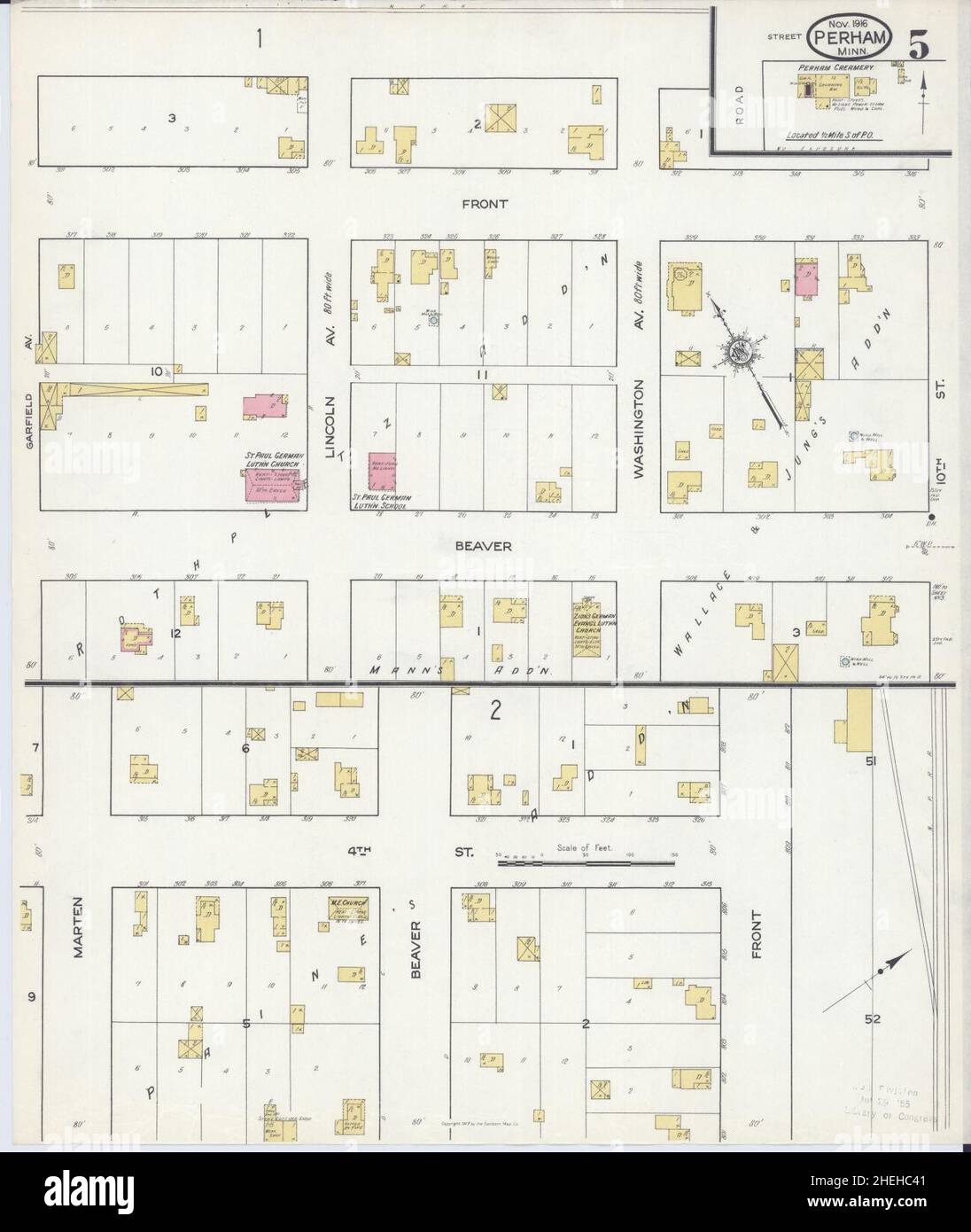 Map of perham hi-res stock photography and images - Alamy