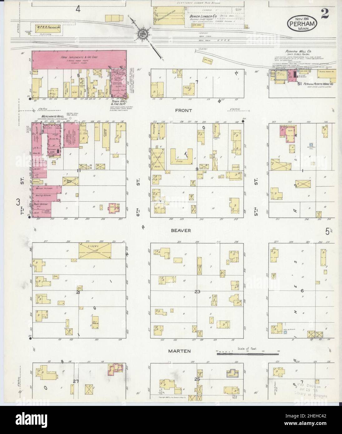 Perham map hi-res stock photography and images - Alamy