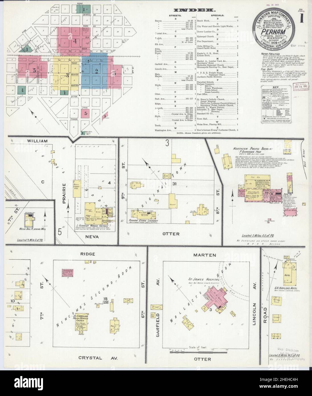 Perham map hi-res stock photography and images - Alamy