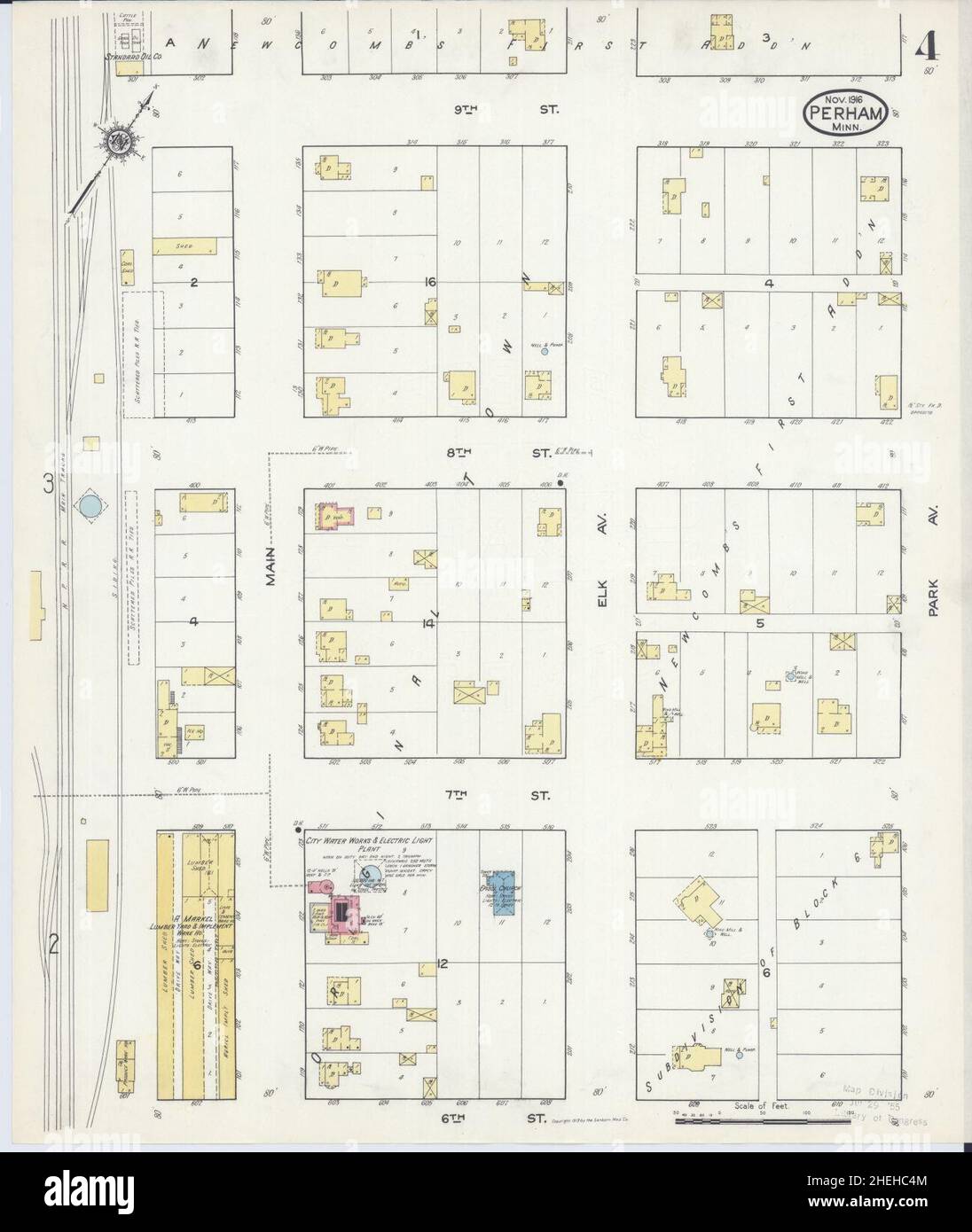 Map of perham hi-res stock photography and images - Alamy