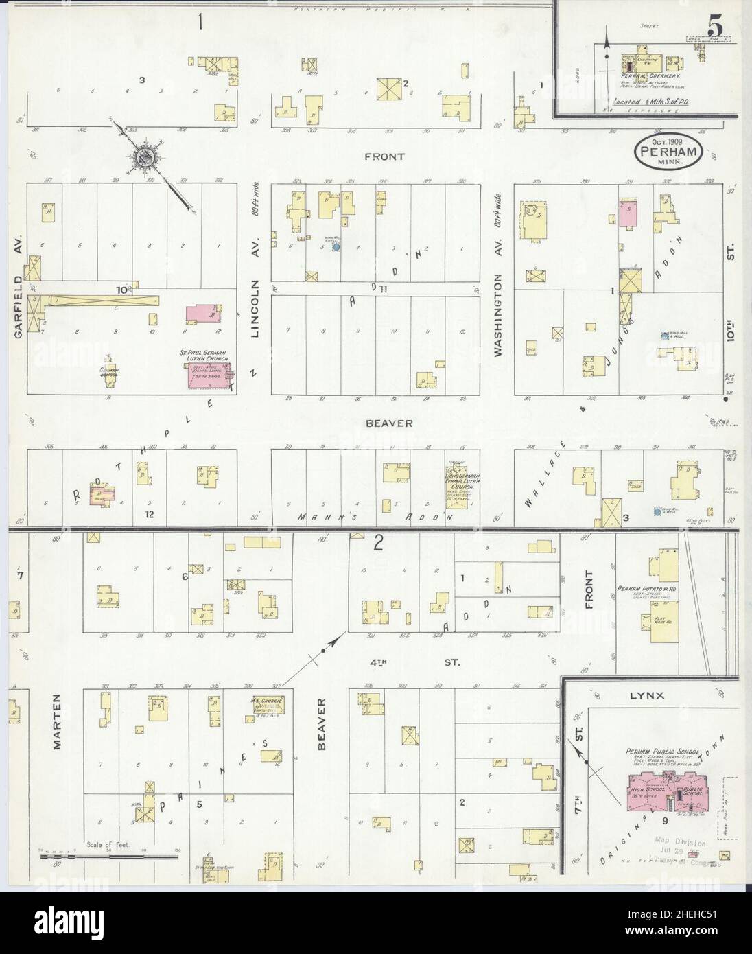 Perham map hi-res stock photography and images - Alamy