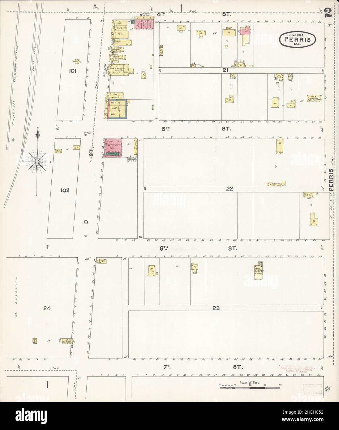 Map of perris california hi-res stock photography and images - Alamy