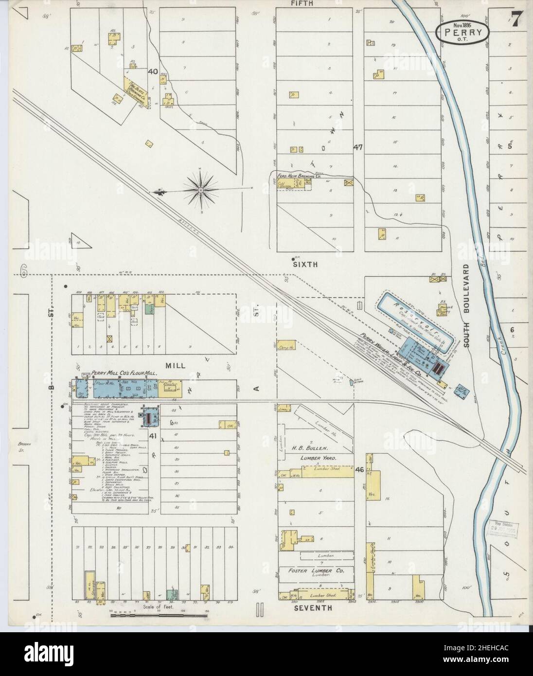 Perry oklahoma map hi-res stock photography and images - Alamy