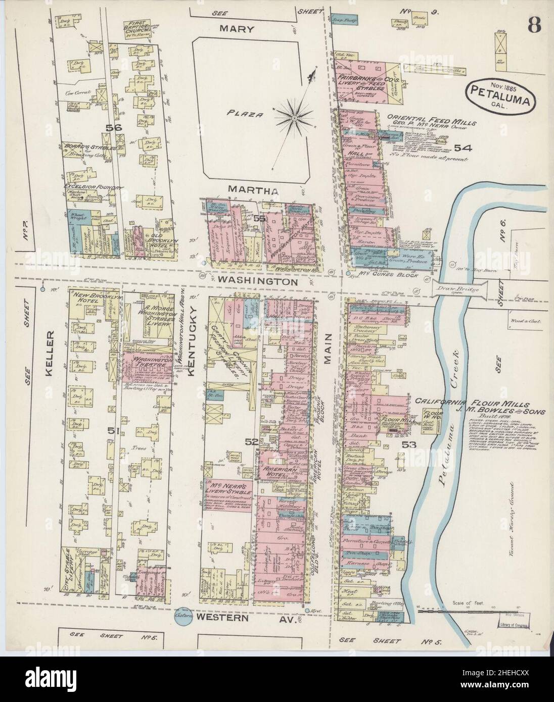 Sonoma county map hi-res stock photography and images - Alamy