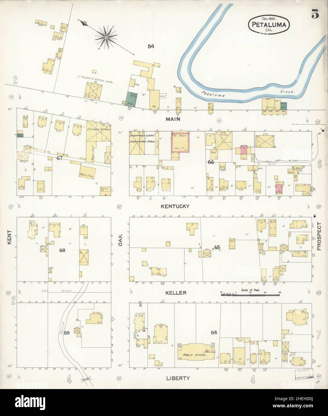 Petaluma map hi-res stock photography and images - Alamy