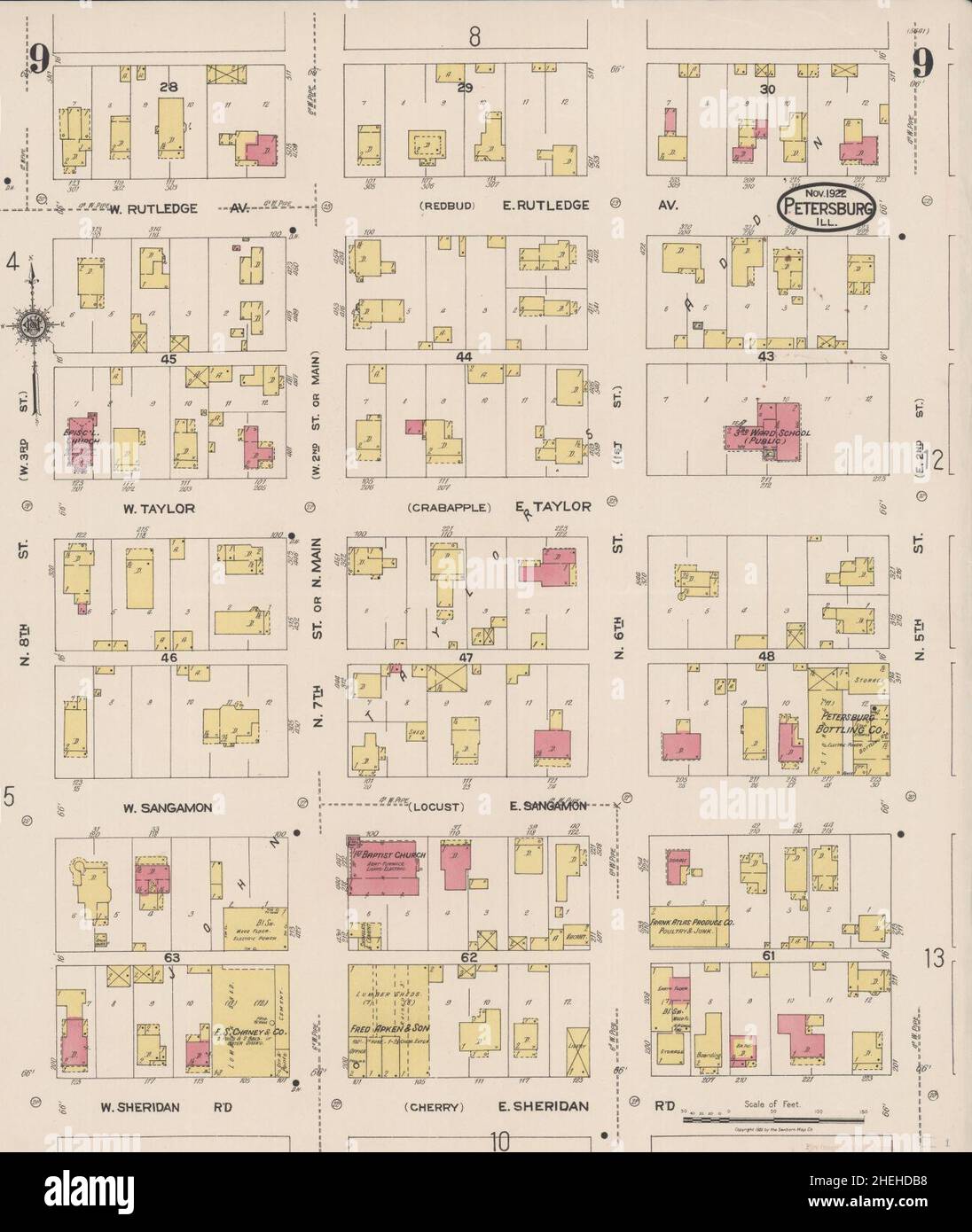 Map of menard hi-res stock photography and images - Alamy