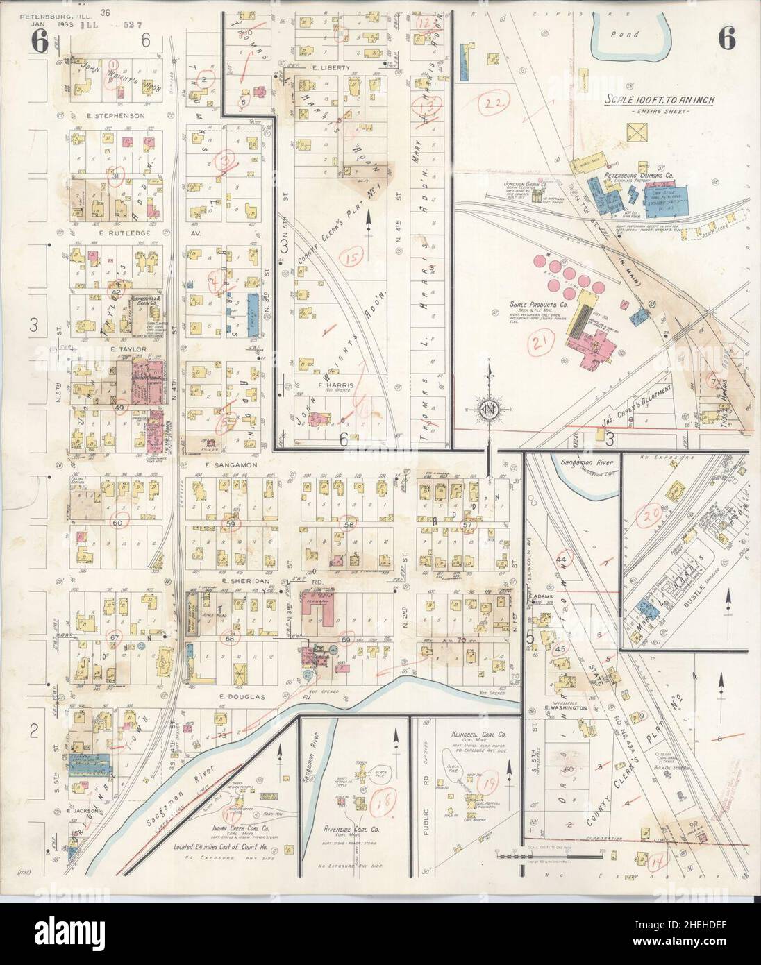 Map of menard hi-res stock photography and images - Alamy