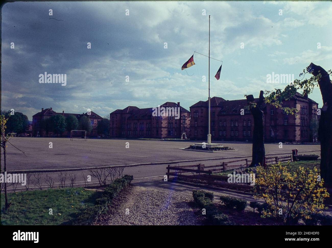 Archives 70ies: French army barracks, Offenburg, Baden-Württemberg ...