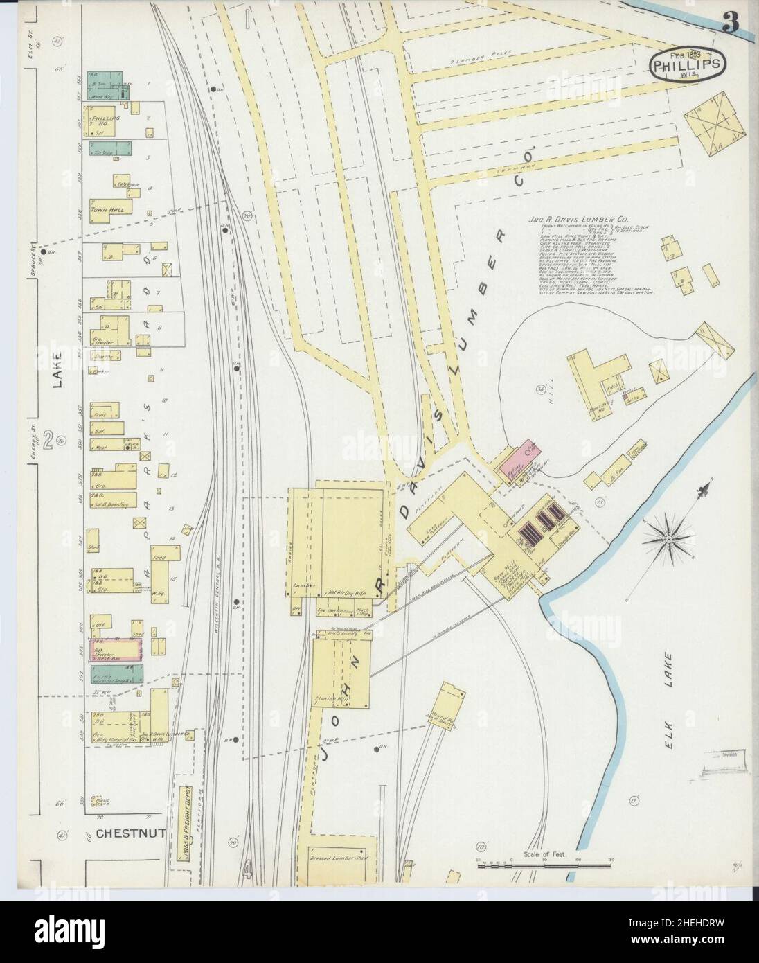 Map of phillips wisconsin hi-res stock photography and images - Alamy