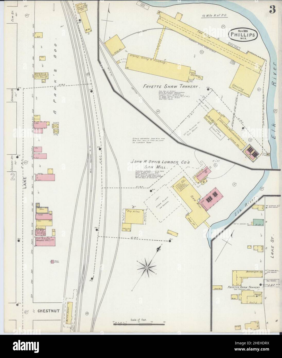 Phillips wisconsin map hi-res stock photography and images - Alamy