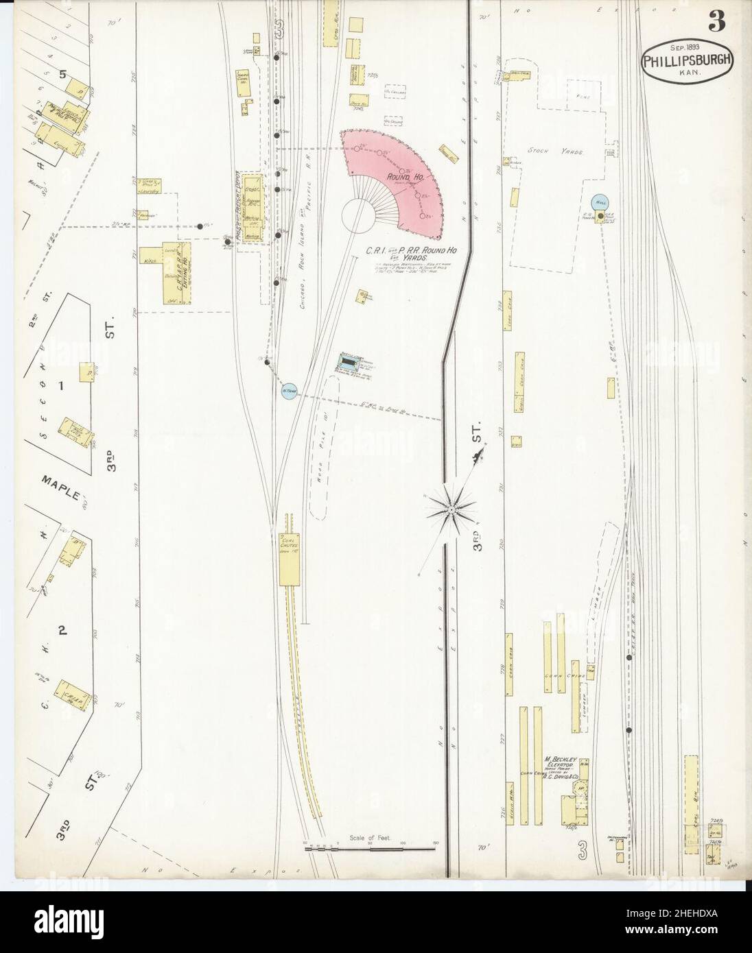 Phillipsburg map hi-res stock photography and images - Alamy