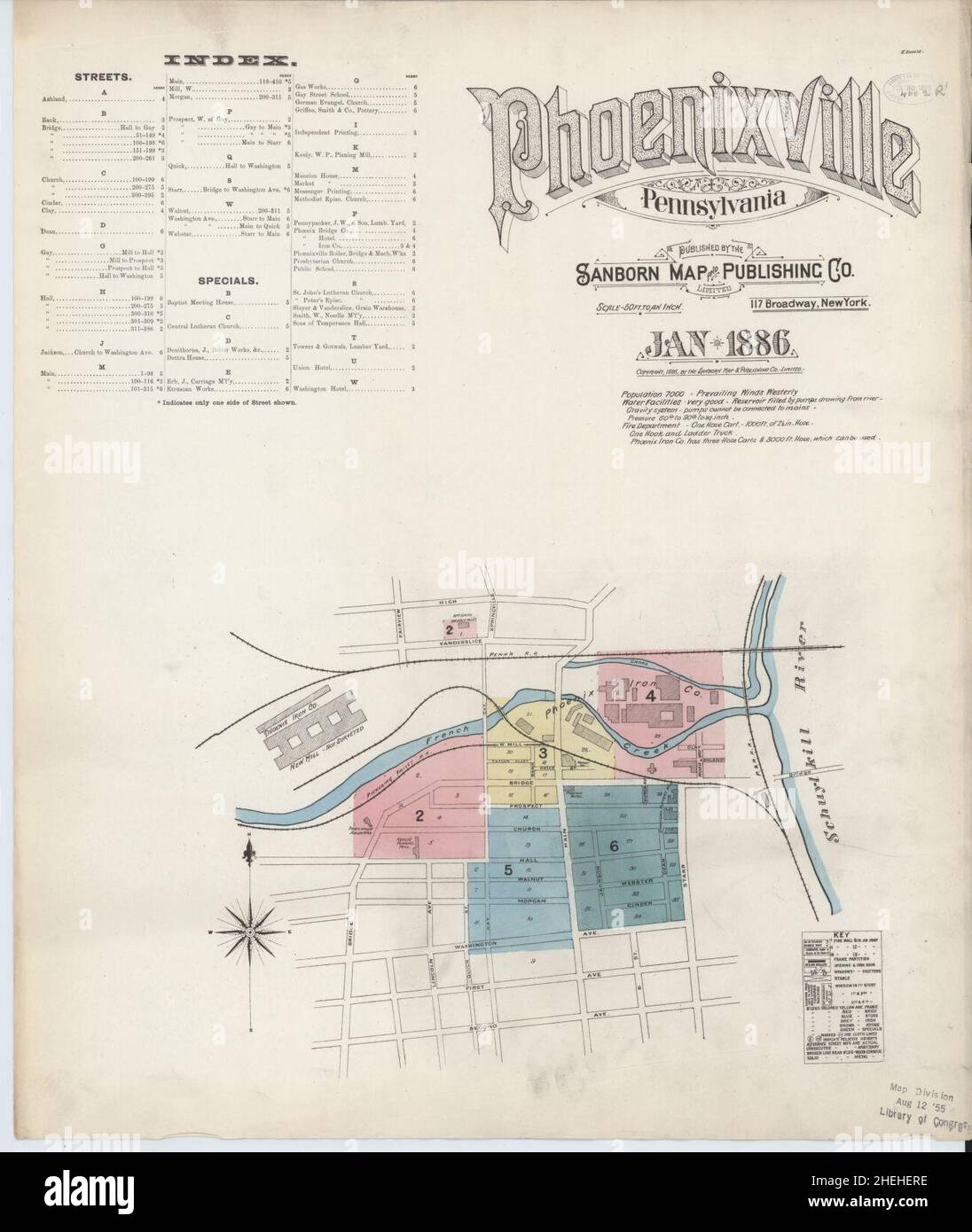 Phoenixville map hi-res stock photography and images - Alamy