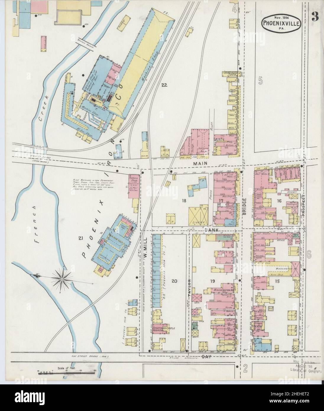 Phoenixville map hi-res stock photography and images - Alamy
