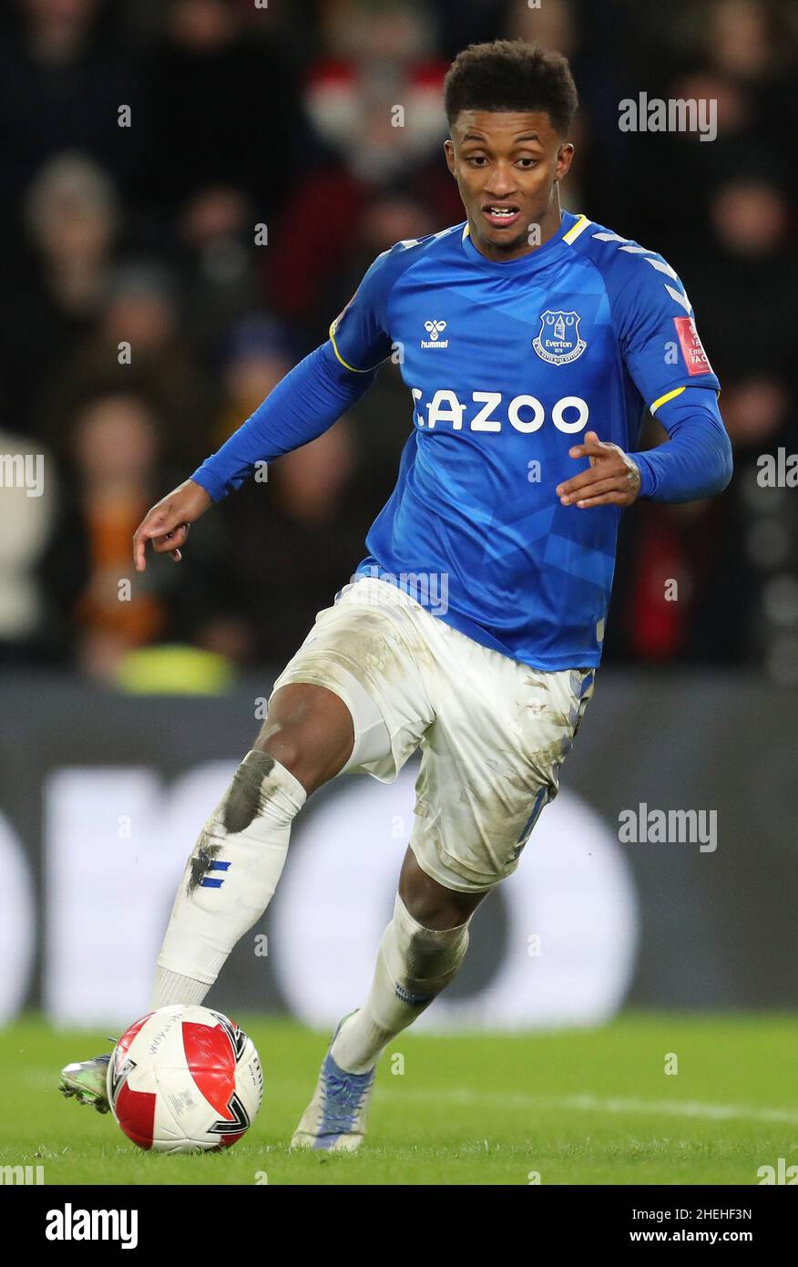 DEMARAI GRAY, EVERTON FC, 2022 Stock Photo - Alamy