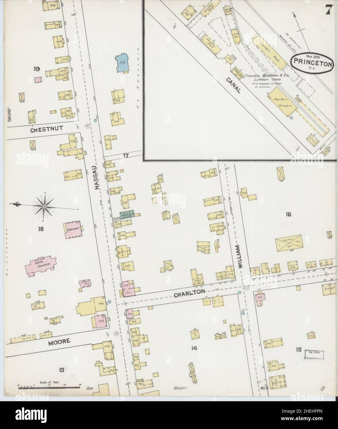 Map of new princeton hi-res stock photography and images - Alamy