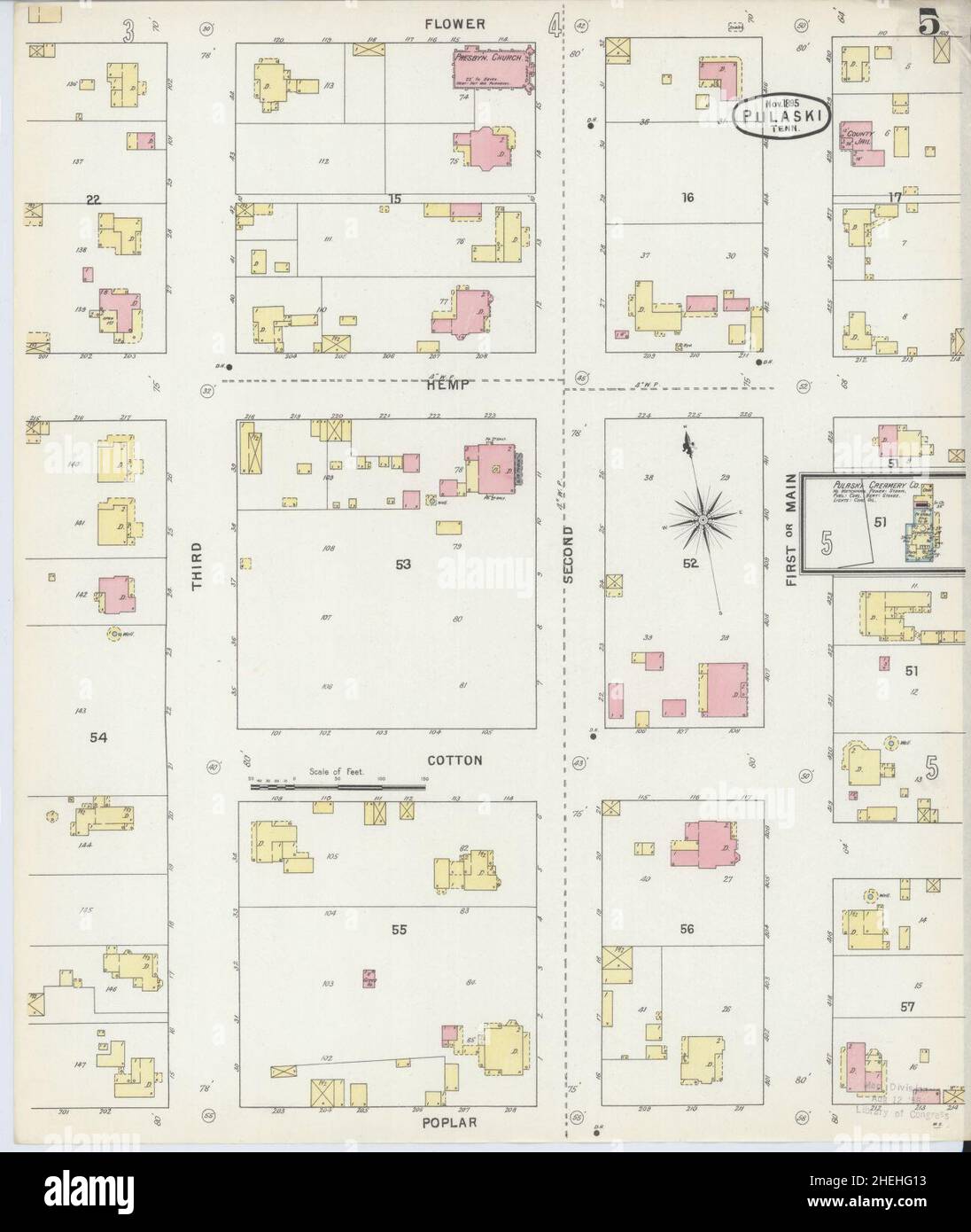 Pulaski county map hi-res stock photography and images - Alamy