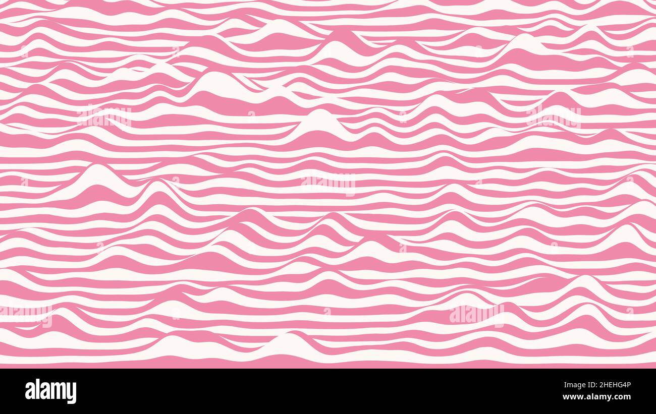 Trendy 3d Lollipop Stripes Distorted Backdrop Candy Ripple Backdrop With Optical Illusion