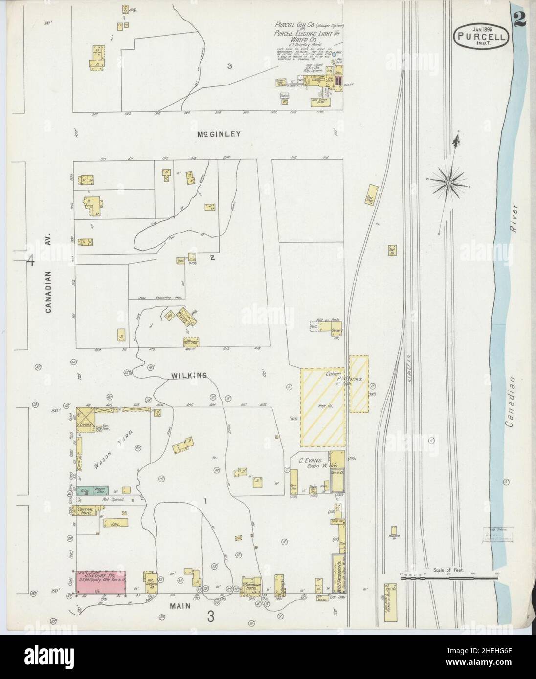 Purcell map hi-res stock photography and images - Alamy