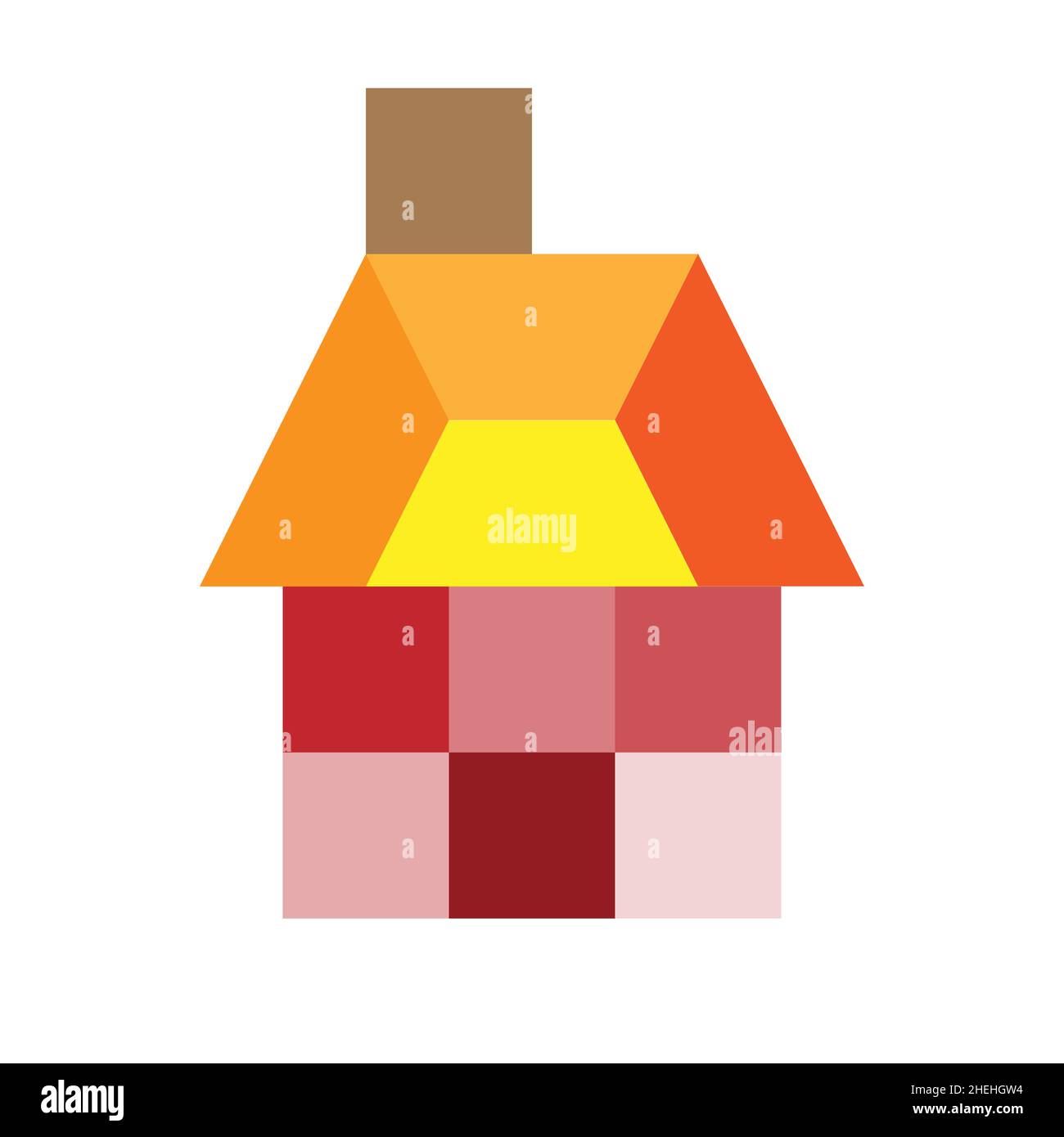 House diagram Cut Out Stock Images & Pictures - Alamy