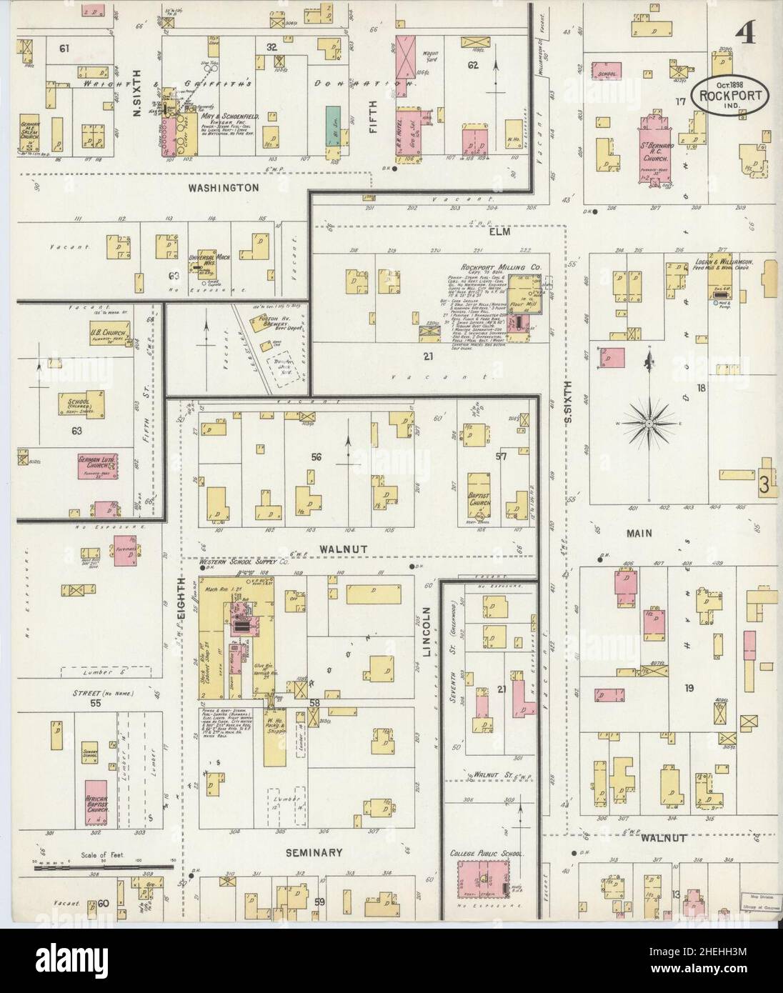 Map of rockport hi-res stock photography and images - Alamy