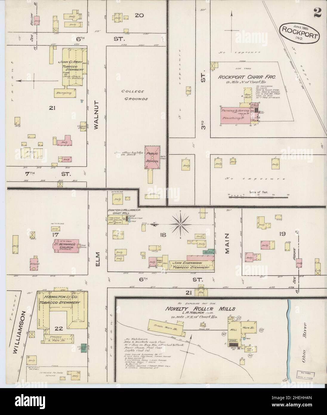 Map of rockport hi-res stock photography and images - Alamy