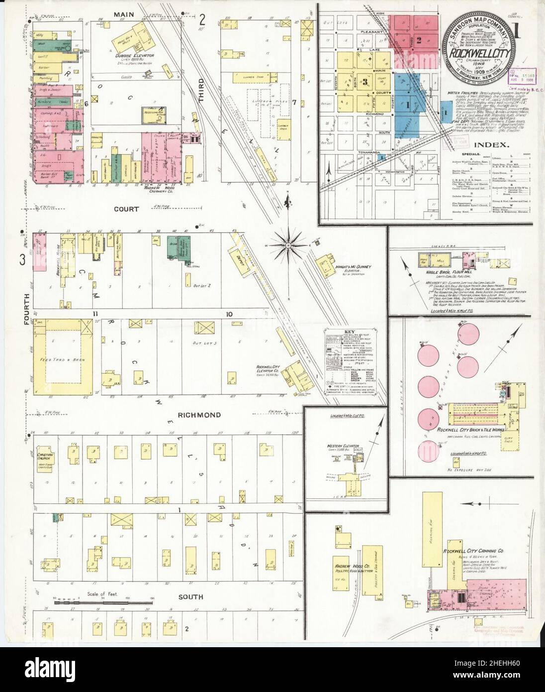 Map of calhoun city hi-res stock photography and images - Alamy