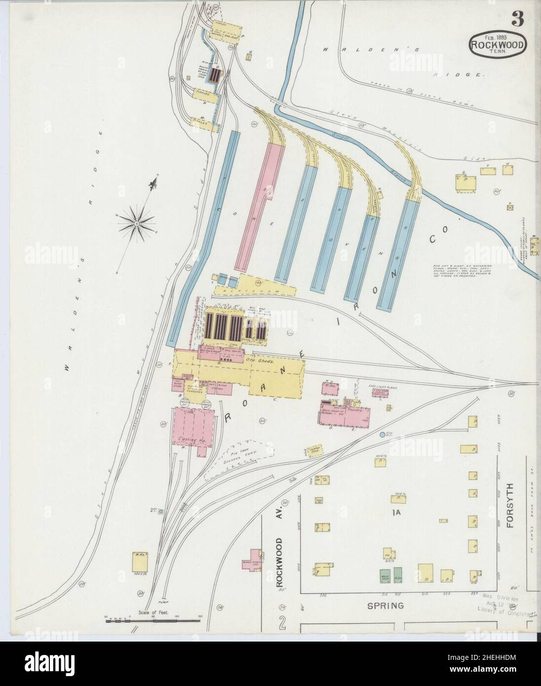 Map of rockwood hi-res stock photography and images - Alamy
