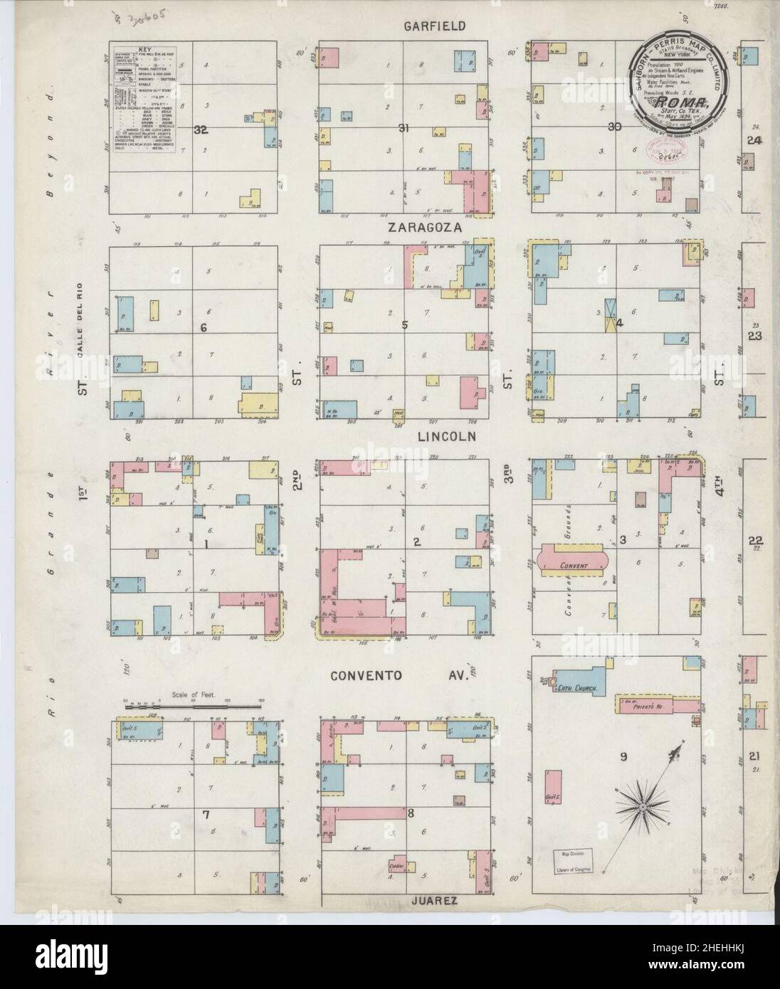 Map of roma hi-res stock photography and images - Alamy