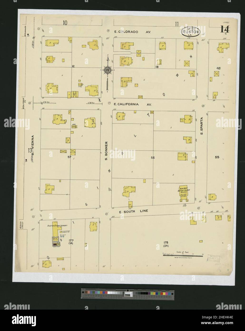 Ruston louisiana map hi-res stock photography and images - Alamy