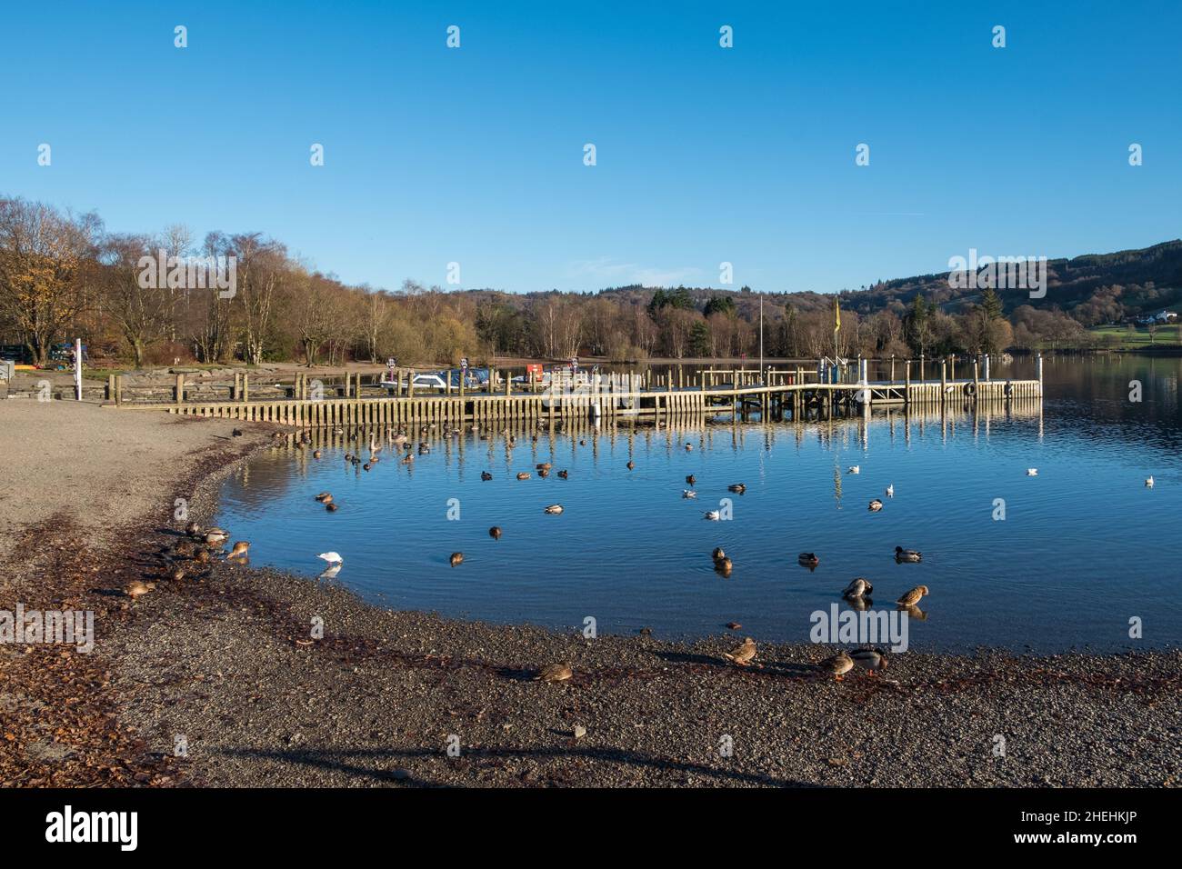 Autumn coniston water lake district hi-res stock photography and images ...