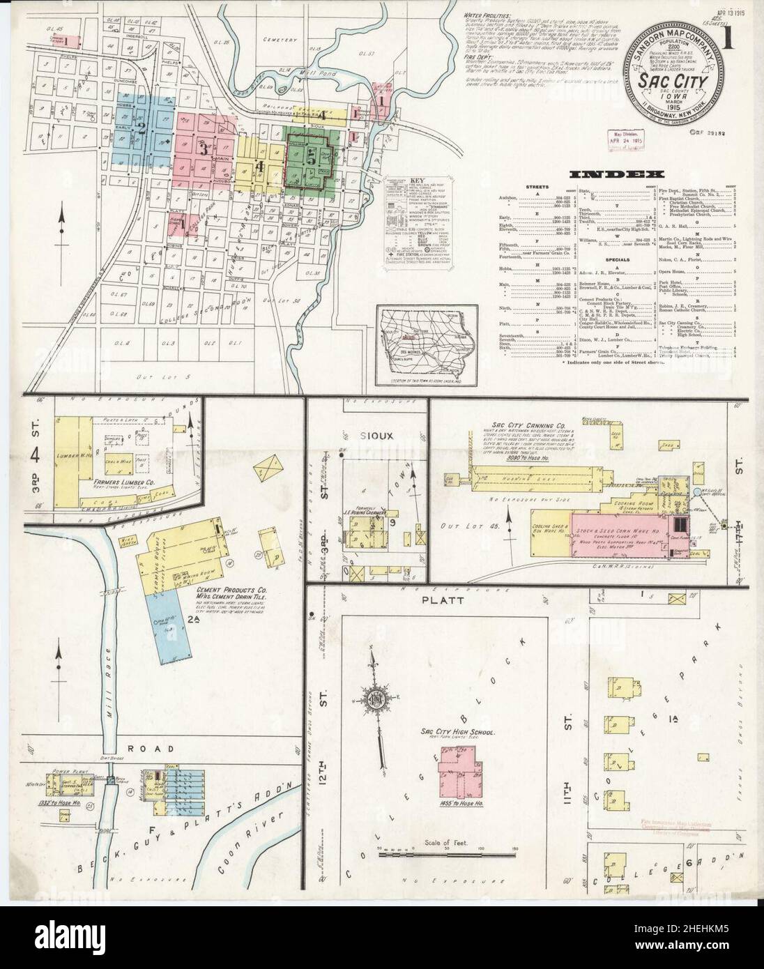 Map of sac city hi-res stock photography and images - Alamy