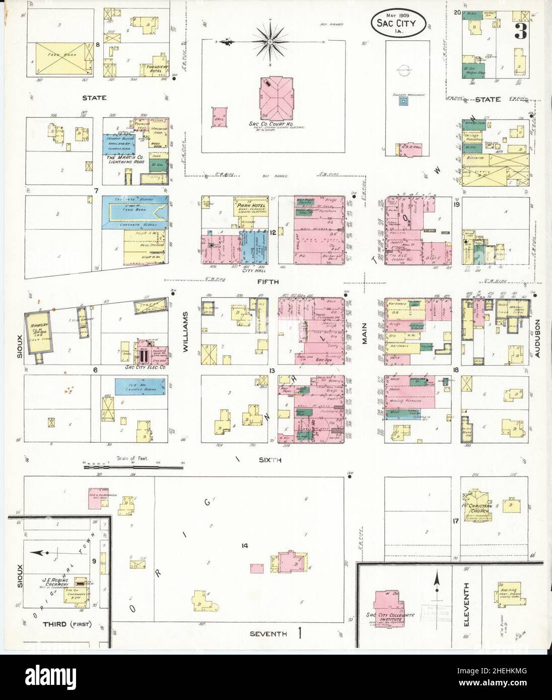 Map of sac city hi-res stock photography and images - Alamy