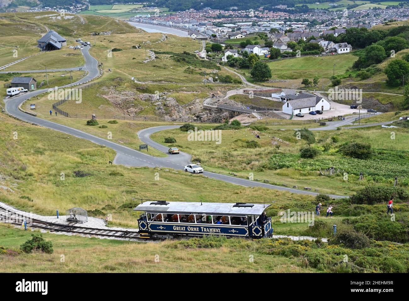 Great Orme Tramway. The Great Orme, Llandudno, August 2021 Stock Photo - Alamy