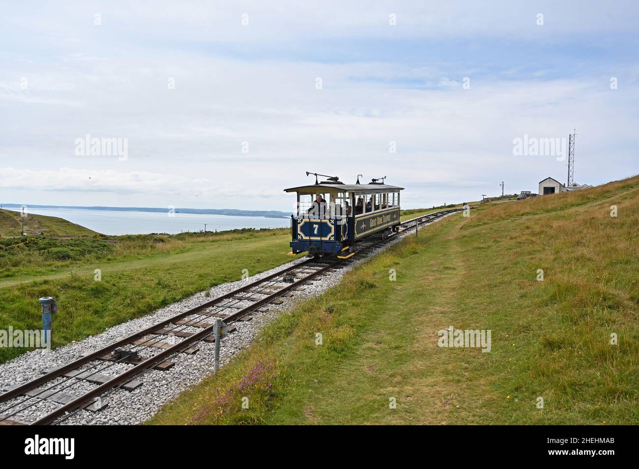 Great Orme Tramway. The Great Orme, Llandudno, August 2021 Stock Photo - Alamy