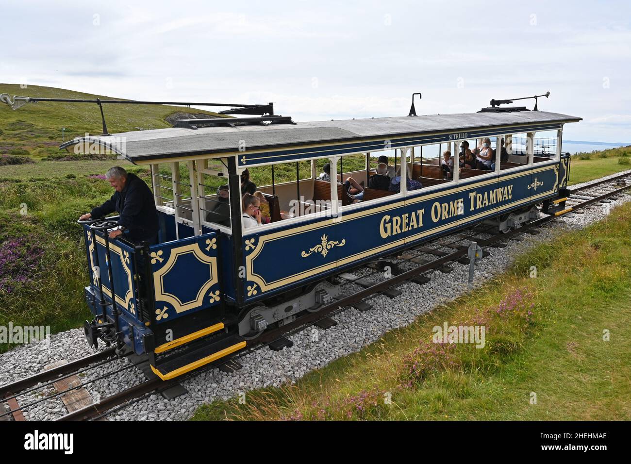 Great Orme Tramway. The Great Orme, Llandudno, August 2021 Stock Photo - Alamy