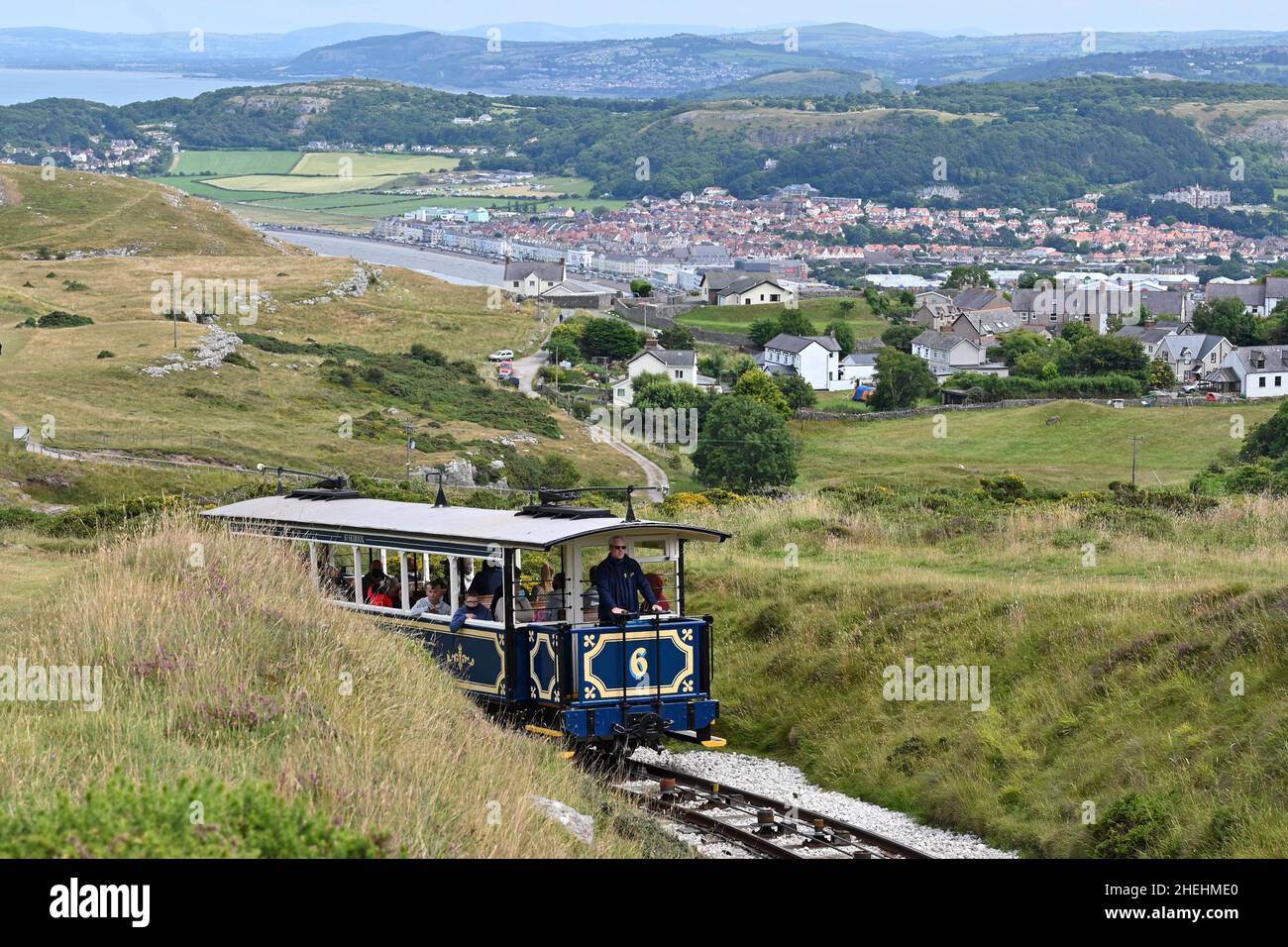 Great Orme Tramway. The Great Orme, Llandudno, August 2021 Stock Photo - Alamy