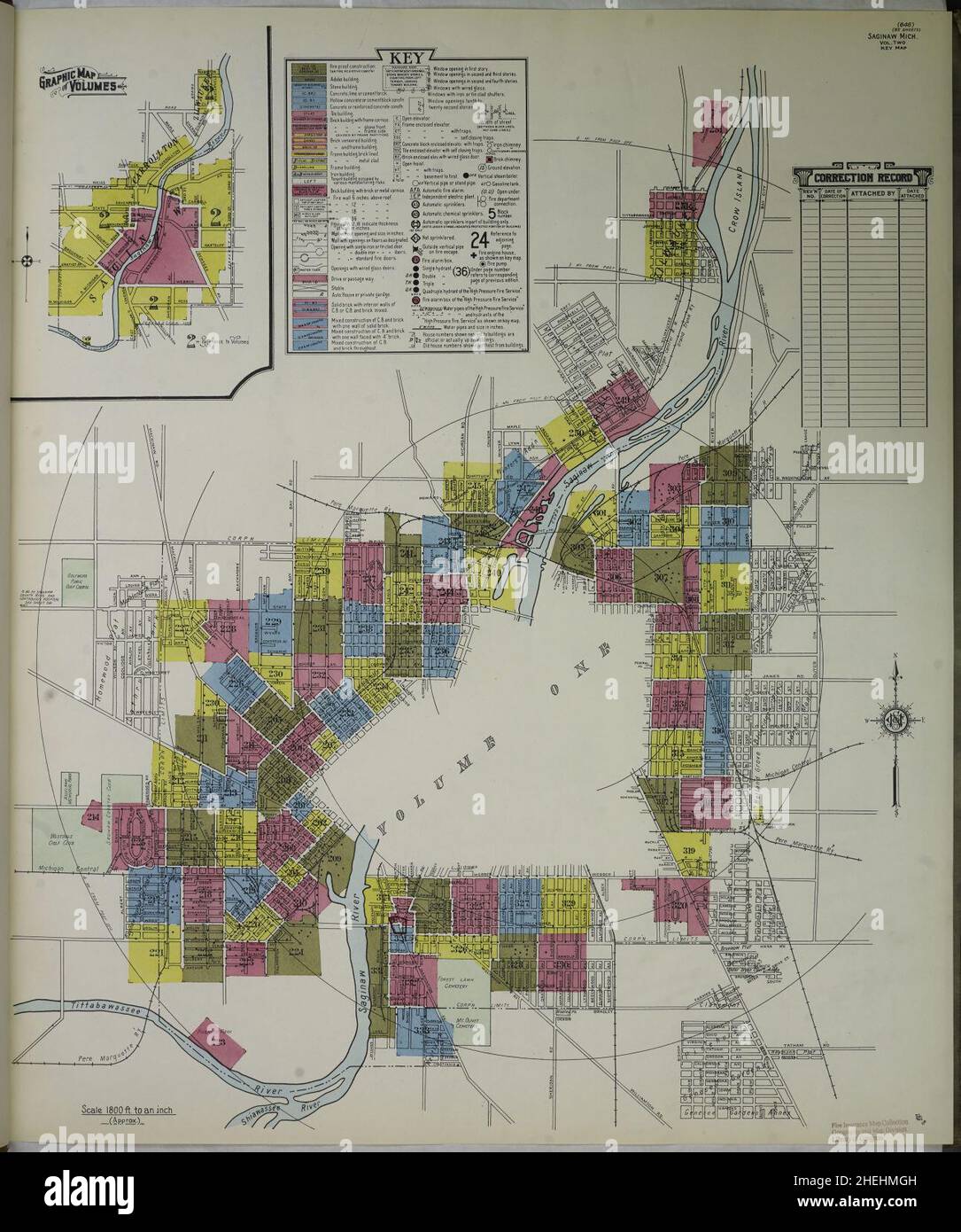 Saginaw county map hi-res stock photography and images - Alamy