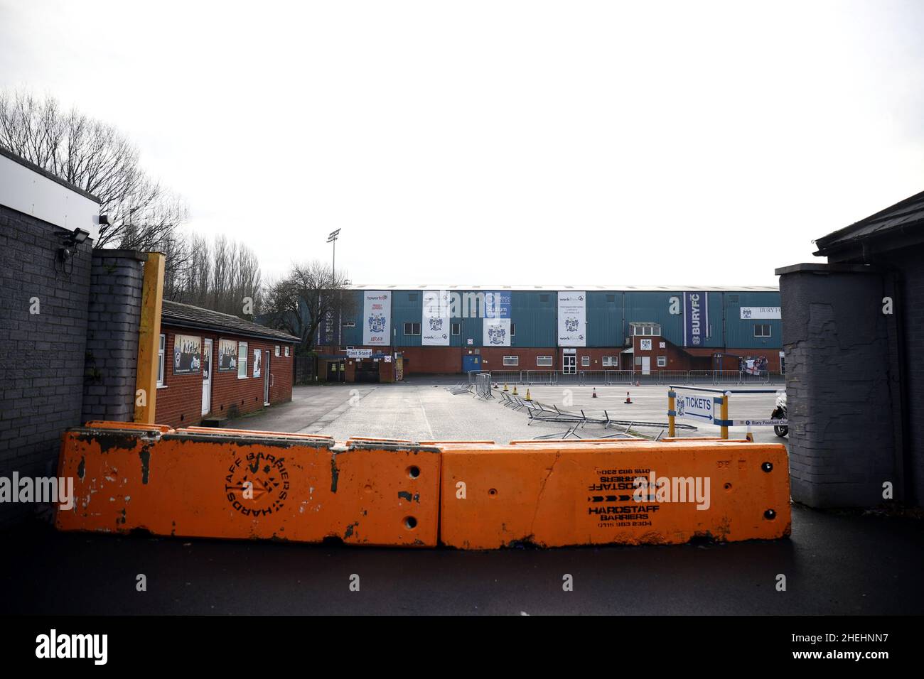Bury football club gigg lane hi-res stock photography and images - Alamy