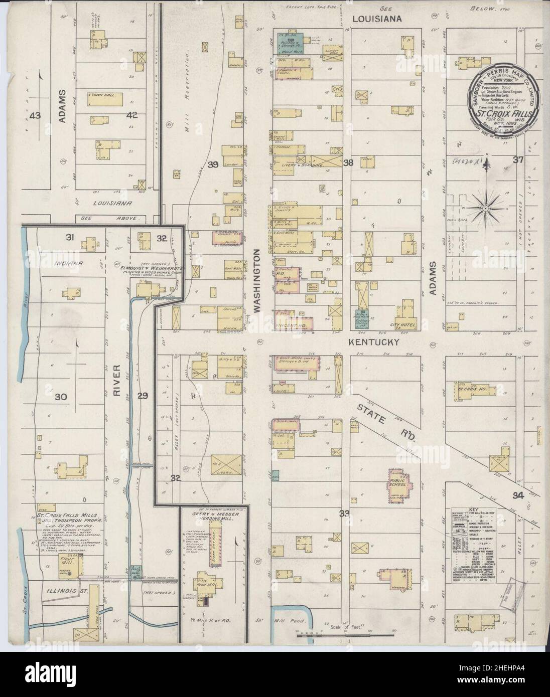 Map of saint croix hi-res stock photography and images - Alamy